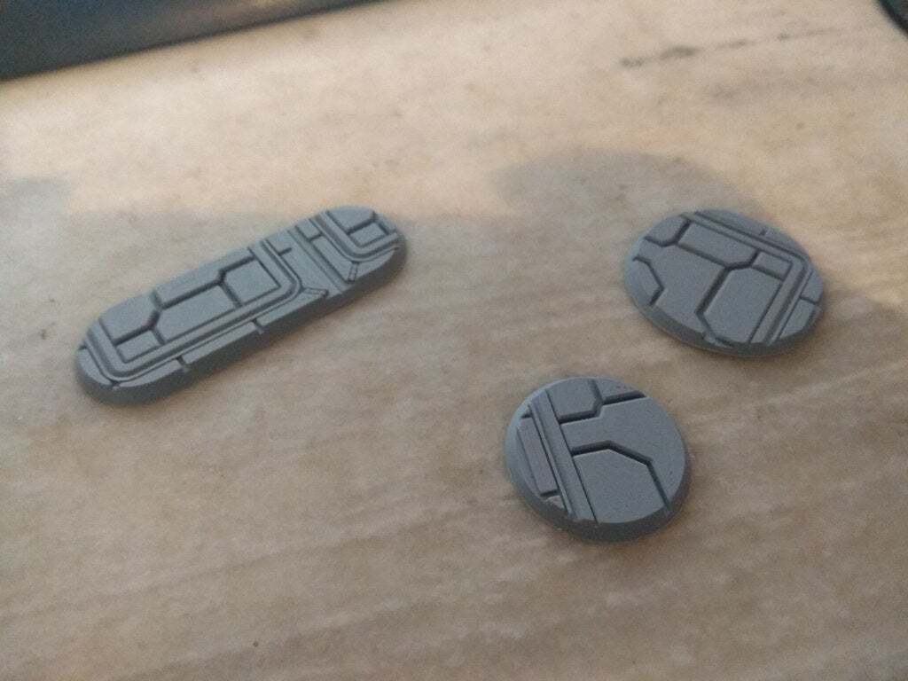 Free STL file sci fi bases for 28mm wargames part 4・3D printing model ...