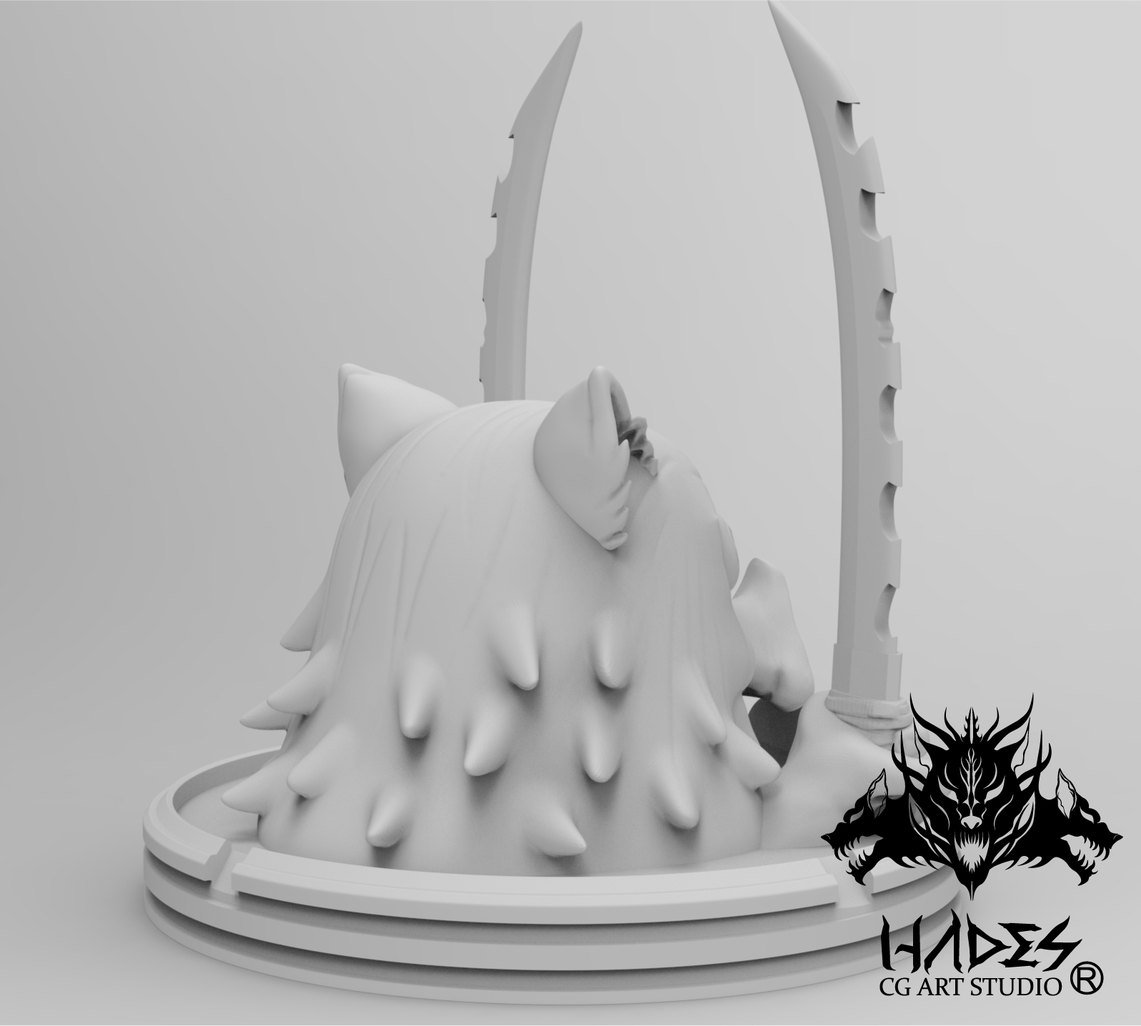 STL file DEMON SLAYER INOSUKE HASHIBIRA Statue・Template to download and ...