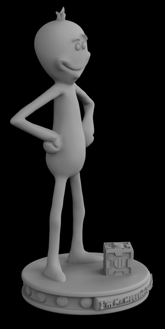 Free STL file MR. Meeseeks 🎲・Model to download and 3D print・Cults