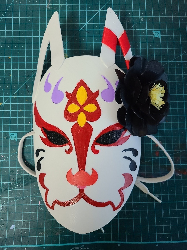 Free 3D file blue archive wakamo mask・Template to download and 3D print ...