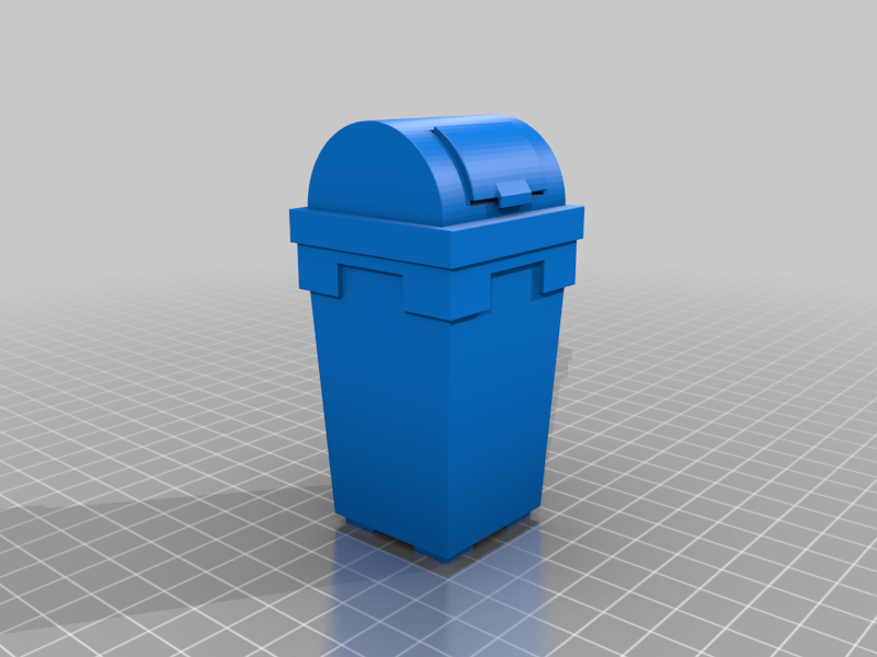 Free 3D file Blue Archive - Miyu's trash can・3D printing idea to ...