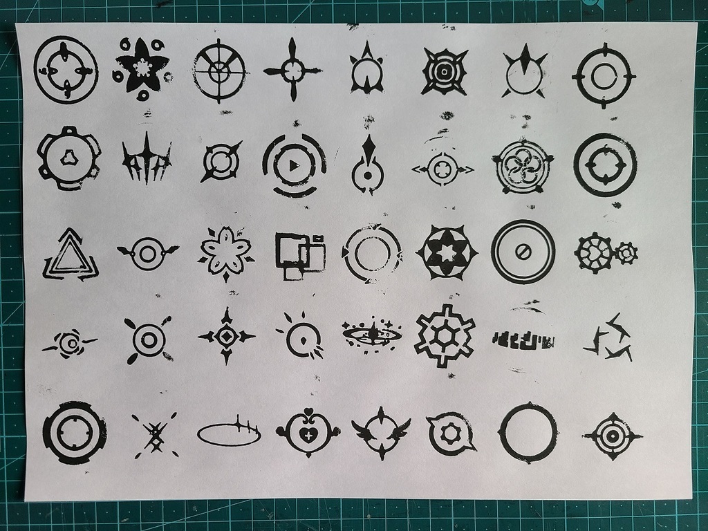 Free 3D file blue archive halo stamp&Badge・Object to download and to 3D ...