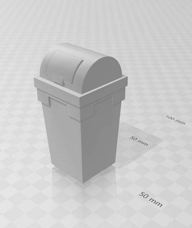 Free 3D file Blue Archive - Miyu's trash can・3D printing idea to download・Cults