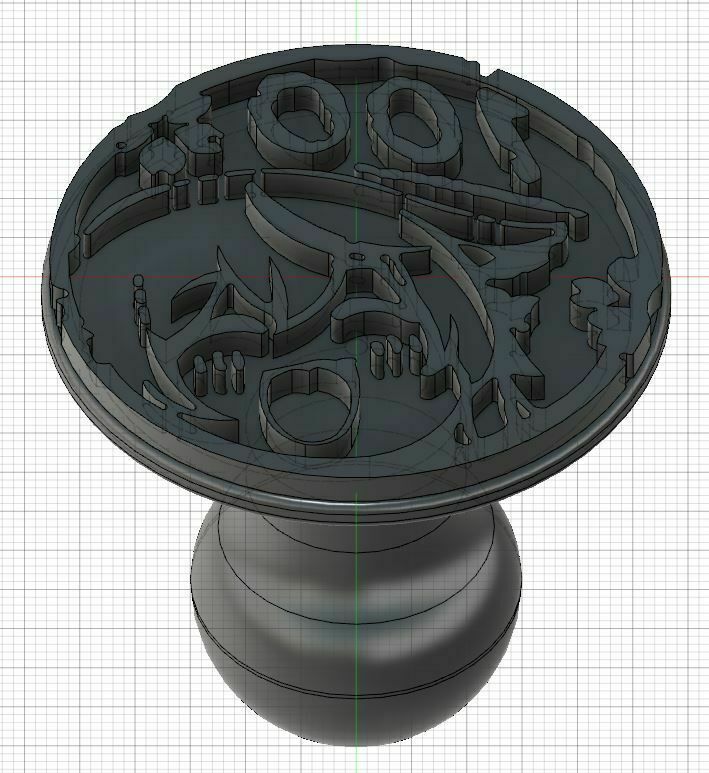 STL file blue archive kokona stamp, keyring V3 🗝️・3D print design to ...