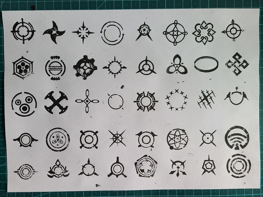 Free 3D file blue archive halo stamp&Badge・Object to download and to 3D ...