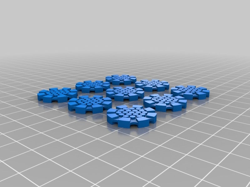 Free STL file Star Wars Shield Token x9・3D print design to download・Cults
