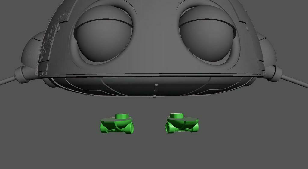 Free 3D file Andy Valentine Wheems Mod FLY Feet・3D printing design to ...