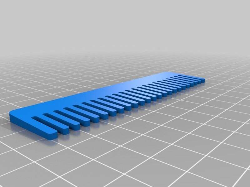 Free STL file Hair comb・3D printer design to download・Cults