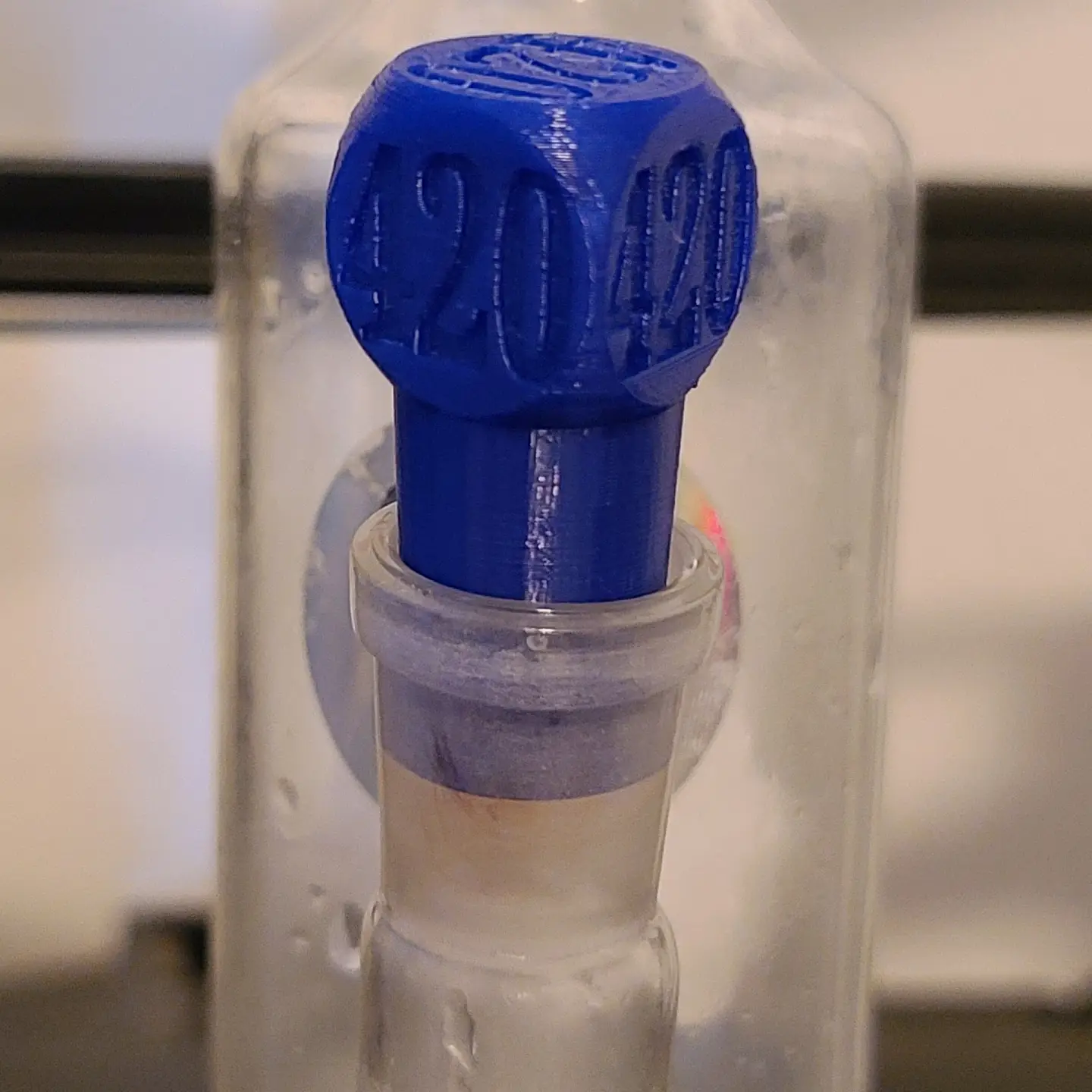 STL file Bong/Rig plug 🔌・3D printable design to download・Cults