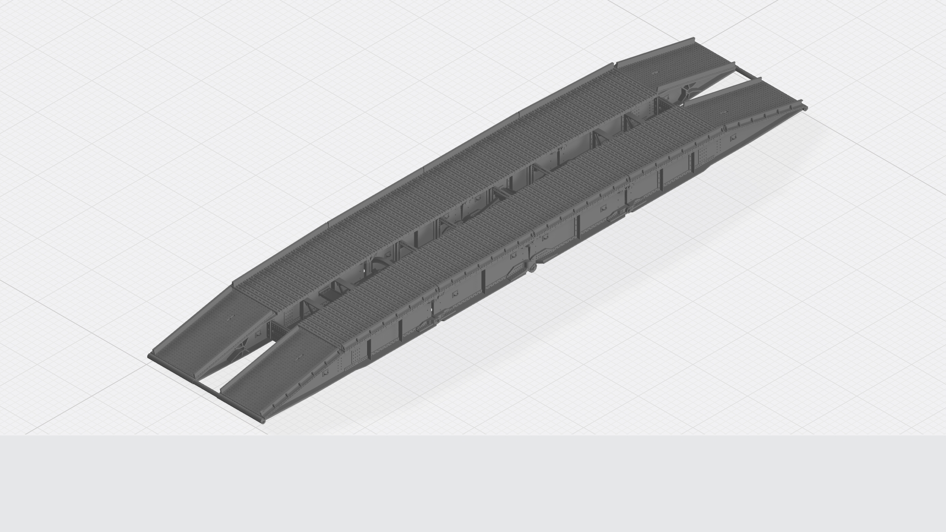 STL file AVLB MLC60 Armoured Vehicle Launched Bridge (M60) 🌉・Model to ...