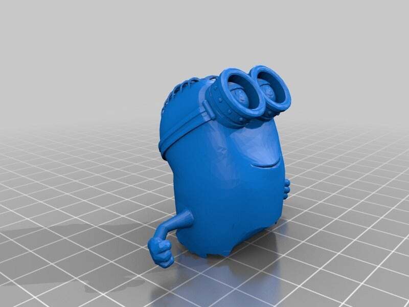 Free STL file Minion for Minion Army (Dual Extrusion)・3D print model to ...