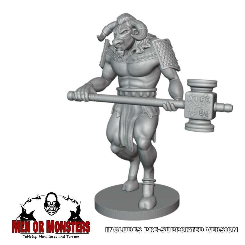 Free STL file Minotaur・3D print object to download・Cults
