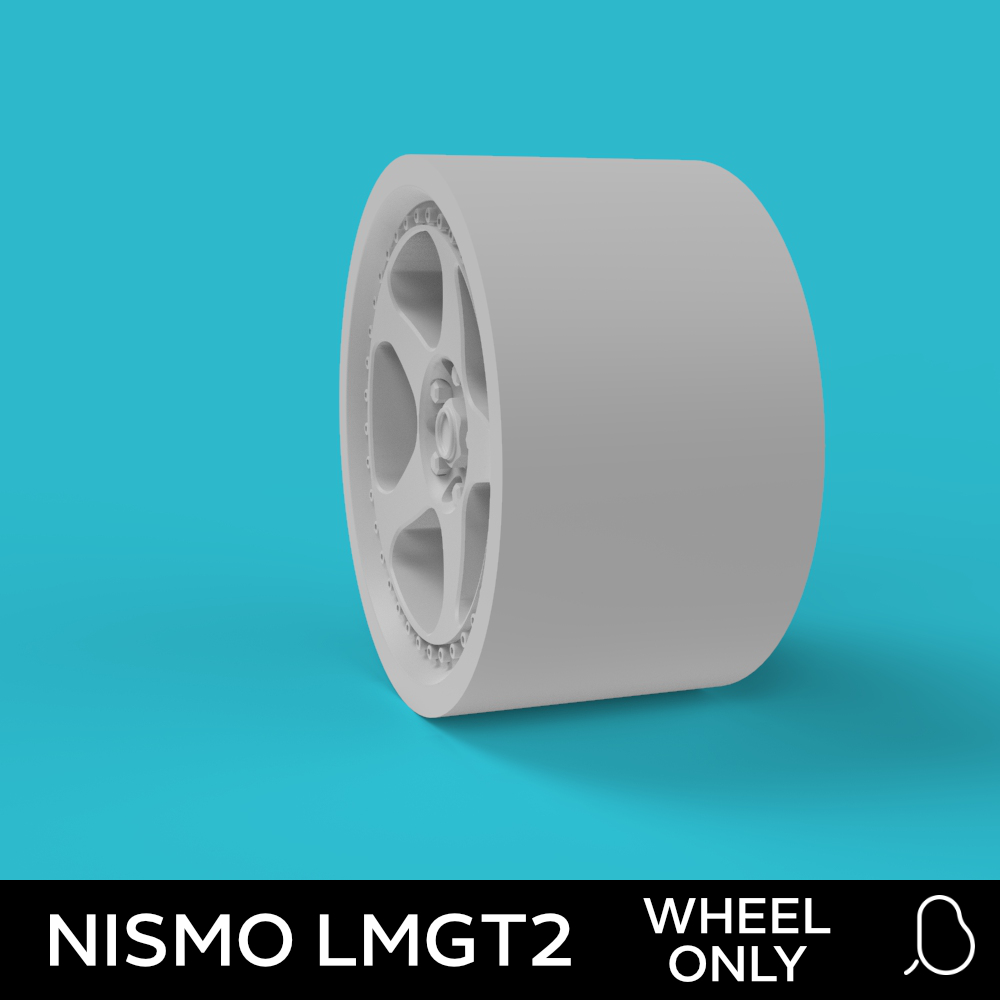 STL file Nismo LMGT2 - wheel only - 1:64 🛞・3D printable model to ...