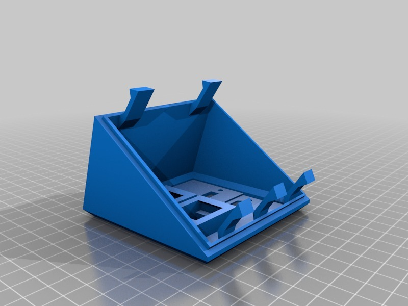 Free STL file 35 degree Thorsman plate VGA, HDMI, 2 x Keystone・3D ...