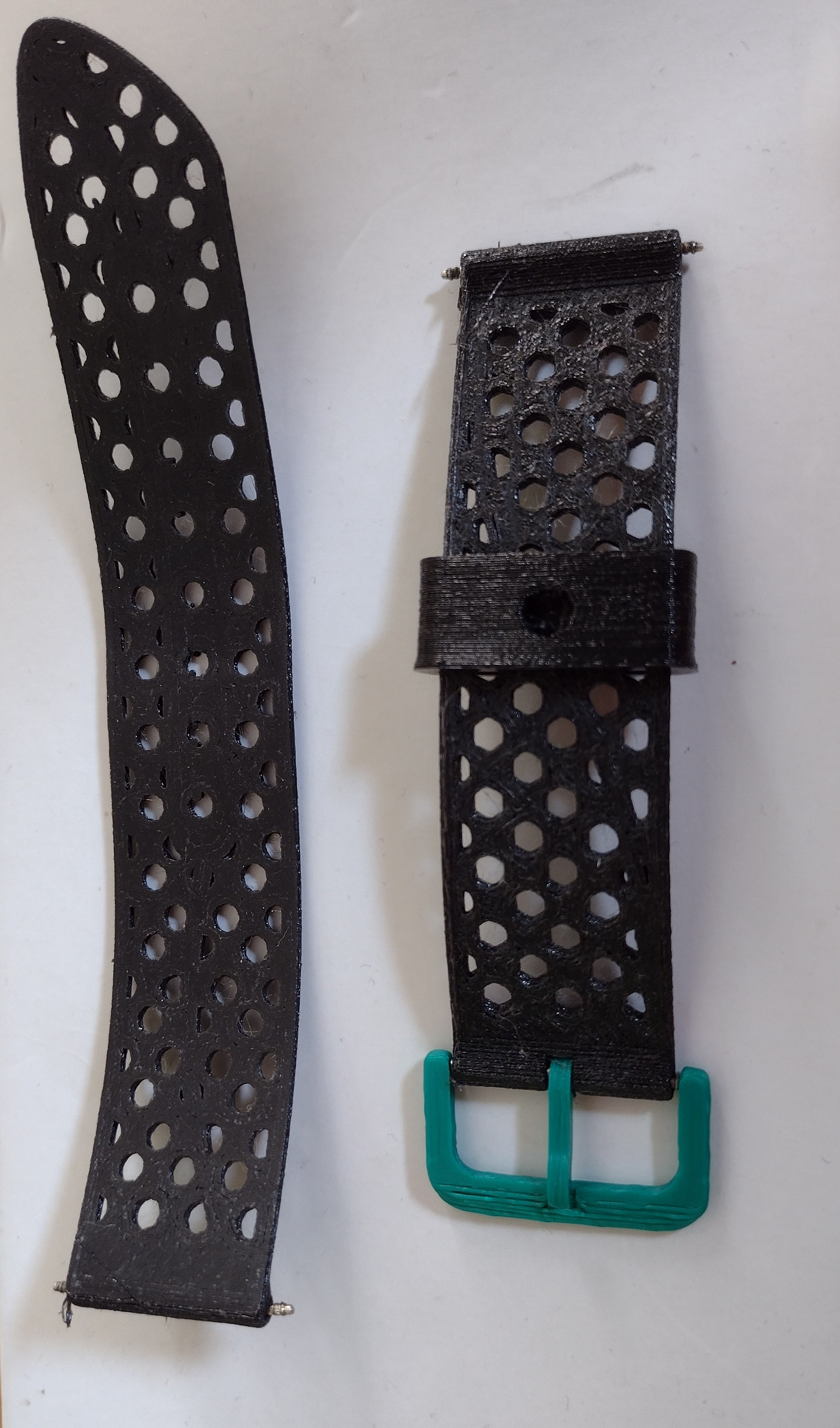 Файл STL Watch strap (20mm) ⌚・Дизайн 3D-печати для загрузки3D・Cults