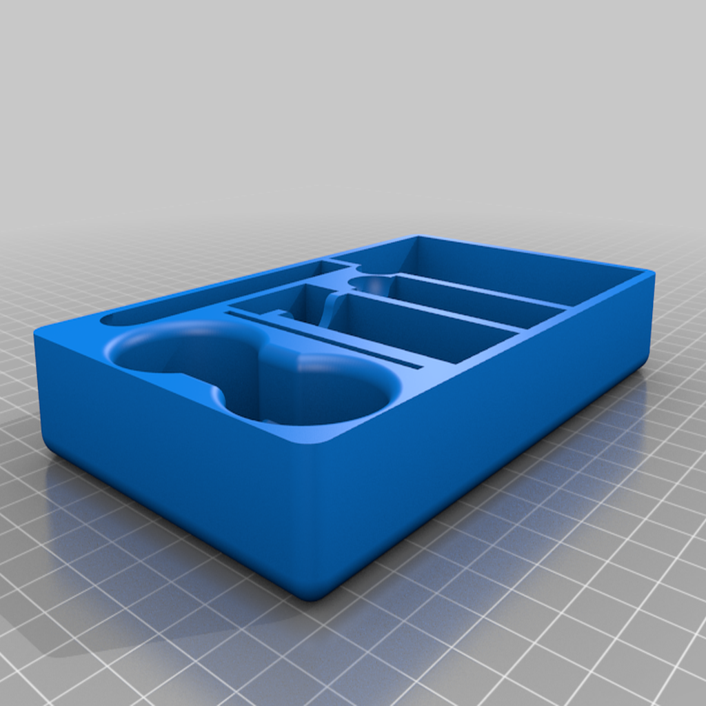 Free STL file 1040 Micro Pelican Case insert・Object to download and to ...