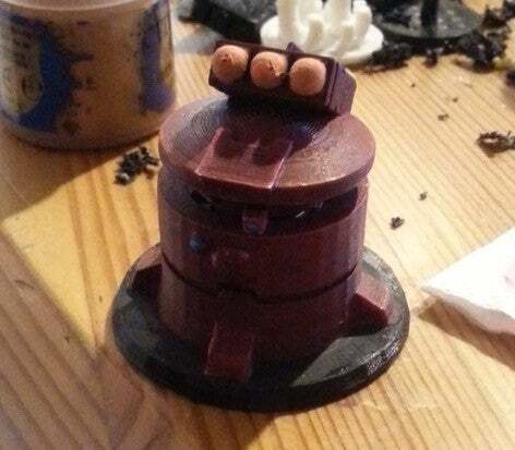 Free STL file Turret with rockets・3D printer design to download・Cults