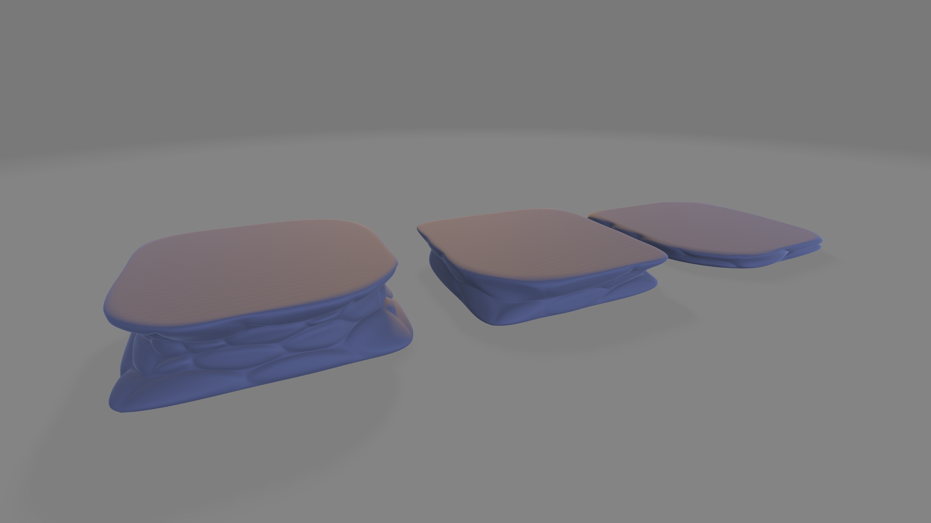 3D file MODEL BASE - Old Stone Square - X3 SYTLES (9 VARIANTS)・Model to ...