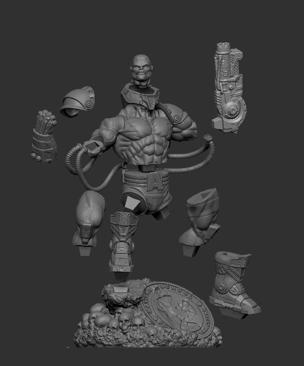 Free STL file Apocalypse Fan Art 🎨・3D printer design to download・Cults