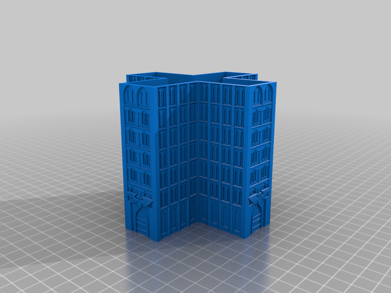 Free STL file Epic 40K Building #01 🏗️・3D print design to download・Cults