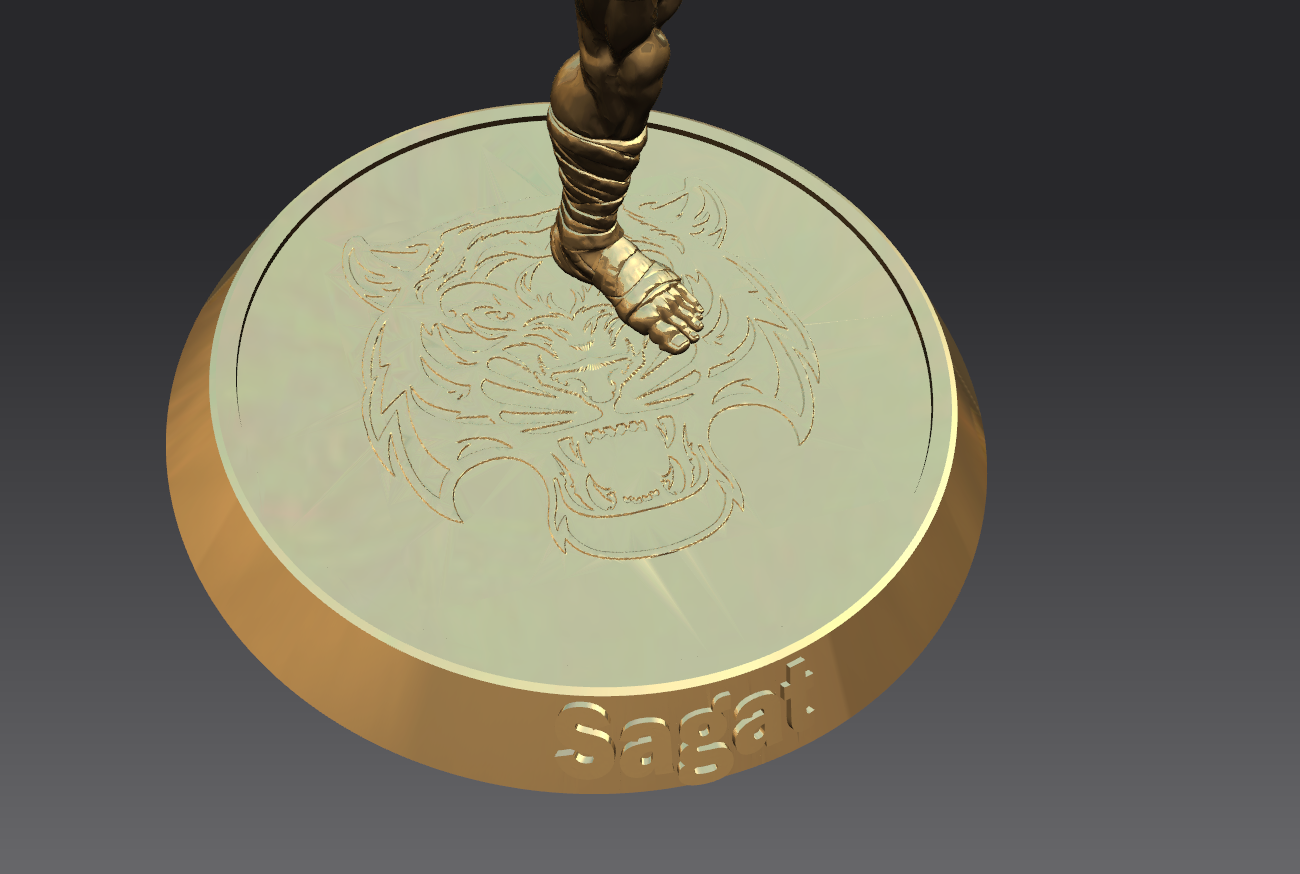 Free STL file Akuma Marvel 3D model STL for 3D Print CNC Carving Relief ...