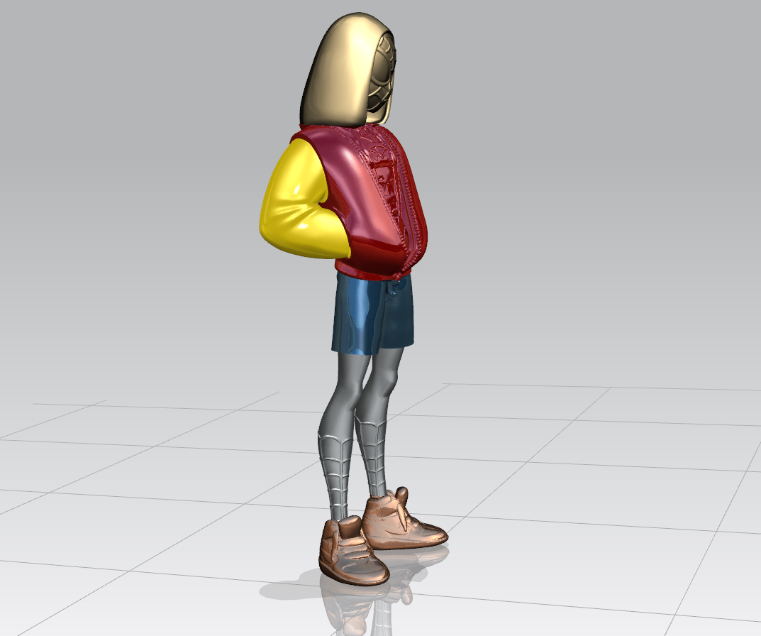 Free 3D file Spiderman Miles Morales 3D print model for cnc router 3D ...