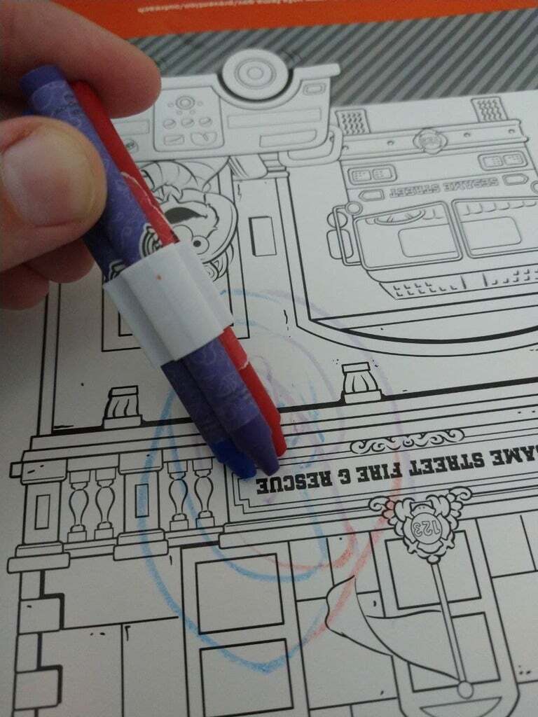 Free STL file # Crayon Mixer Holder・3D printable model to download・Cults