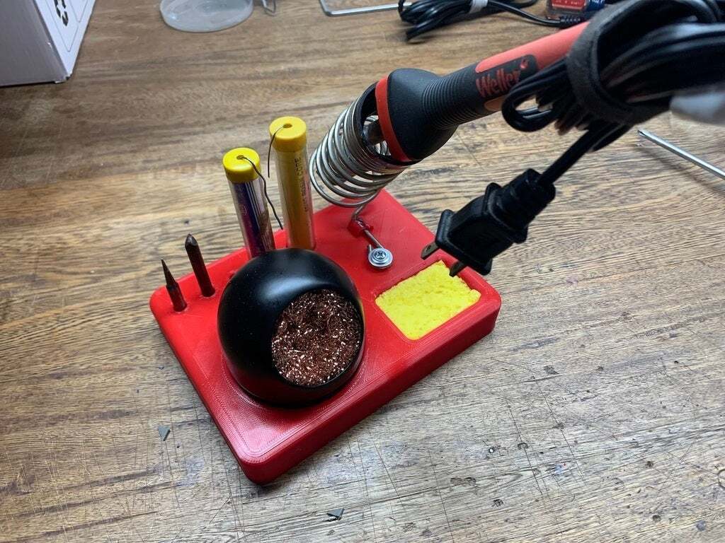 Free STL file SOLDER STATION・Model to download and 3D print・Cults