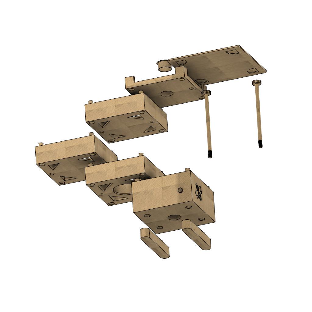 STL file STINGLESS BEE HIVE - INPA BOX 🐝・3D printing design to download ...