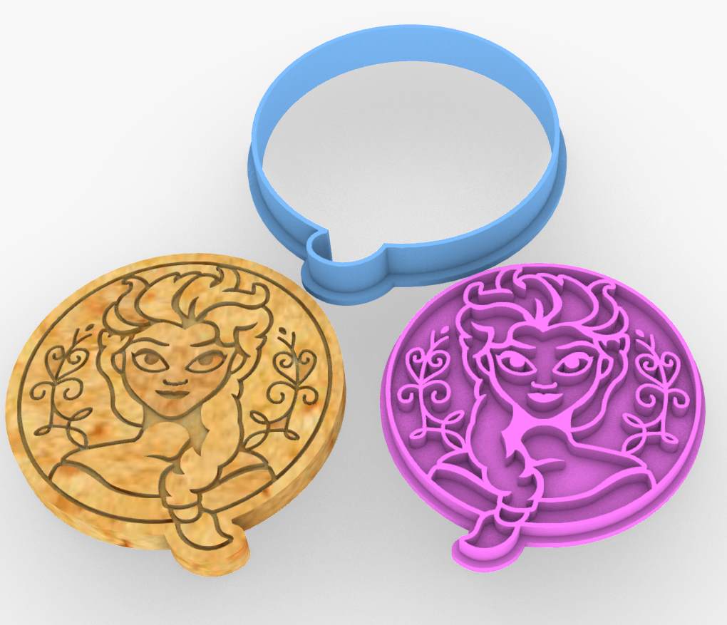 STL file Frozen - Elsa Anna・3D print model to download・Cults