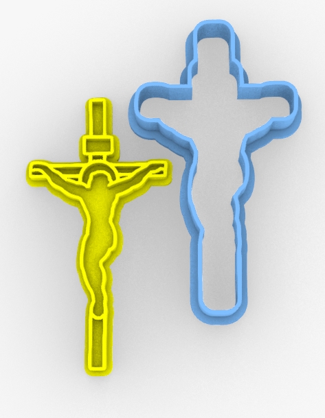 STL-Datei kreuzigung kreuz jesus christus ️・Modell zum Herunterladen ...