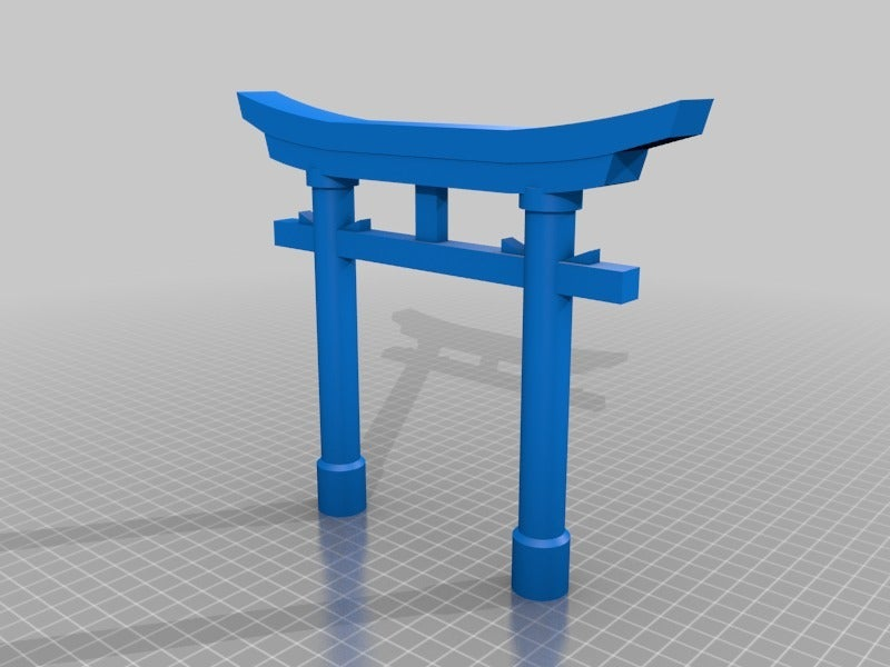 Free STL file Torii・3D printable design to download・Cults