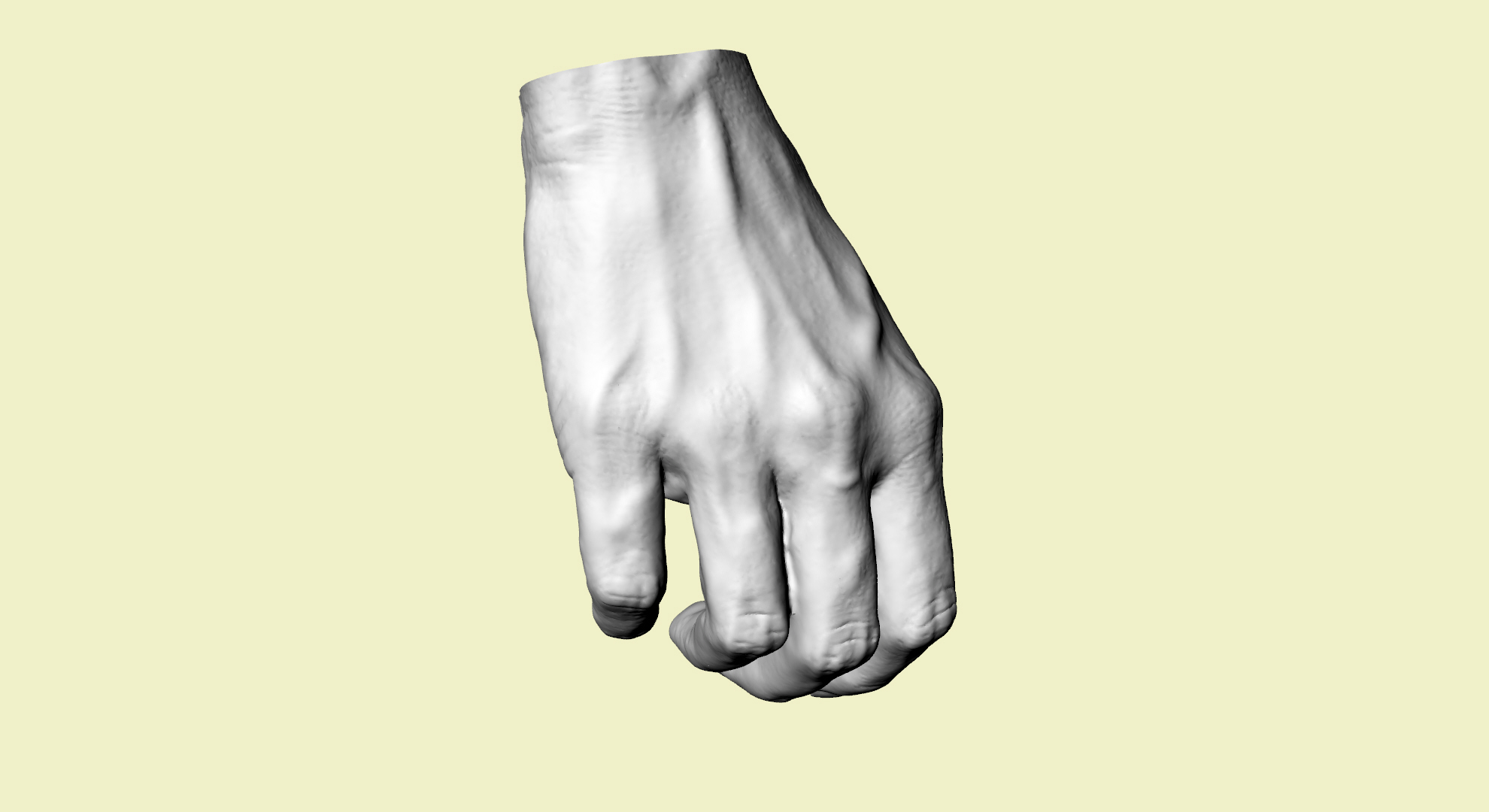 STL file Hand-D・Model to download and 3D print・Cults