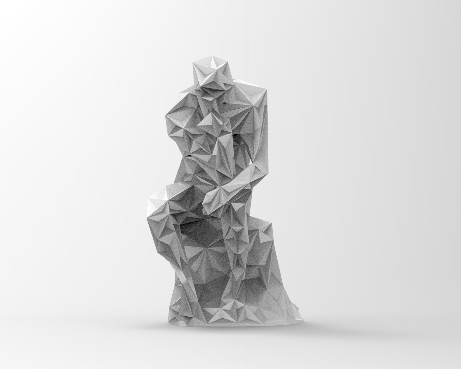 Fichier STL Thinker_Print_2 🎨・Objet imprimable en 3D à télécharger・Cults
