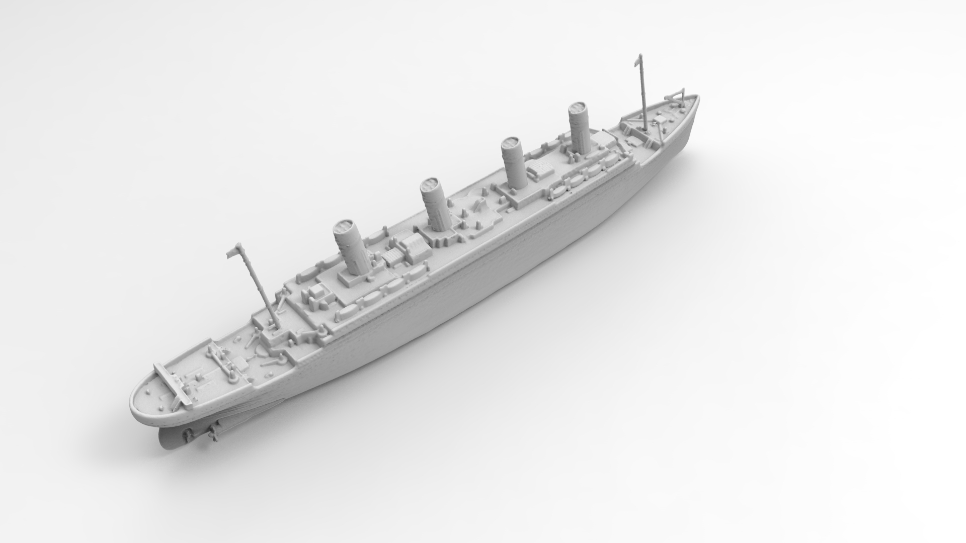 STL file Titanic 🛥️・3D print design to download・Cults