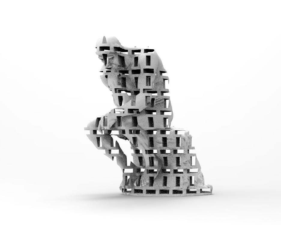 STL file Thinker_Print_1 🗿・3D printing idea to download・Cults