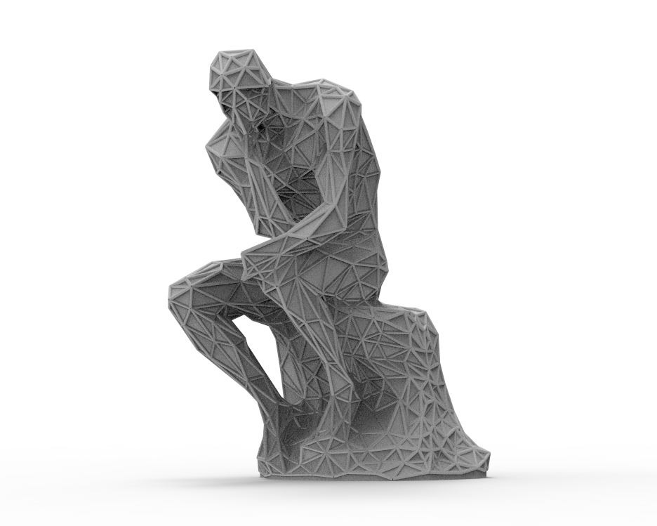 STL file Thinker_Print_11・3D printing design to download・Cults