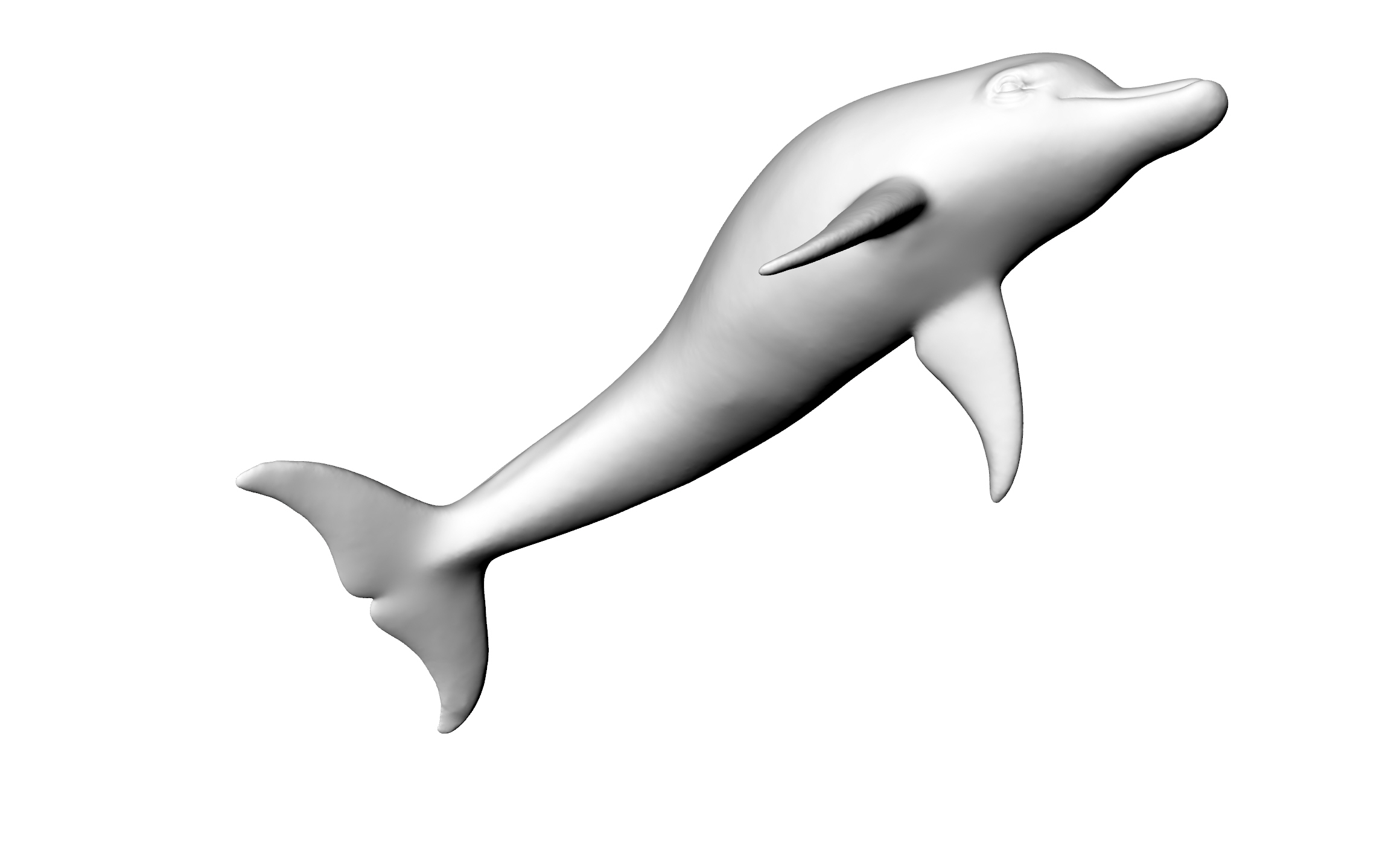 STL file Dolphin・3D printing design to download・Cults