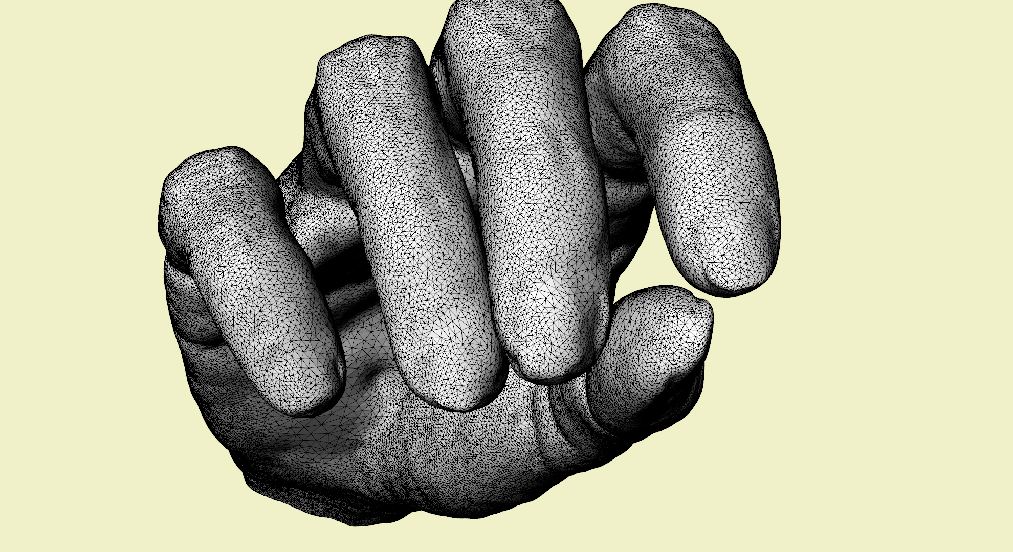 STL file Hand-D・Model to download and 3D print・Cults