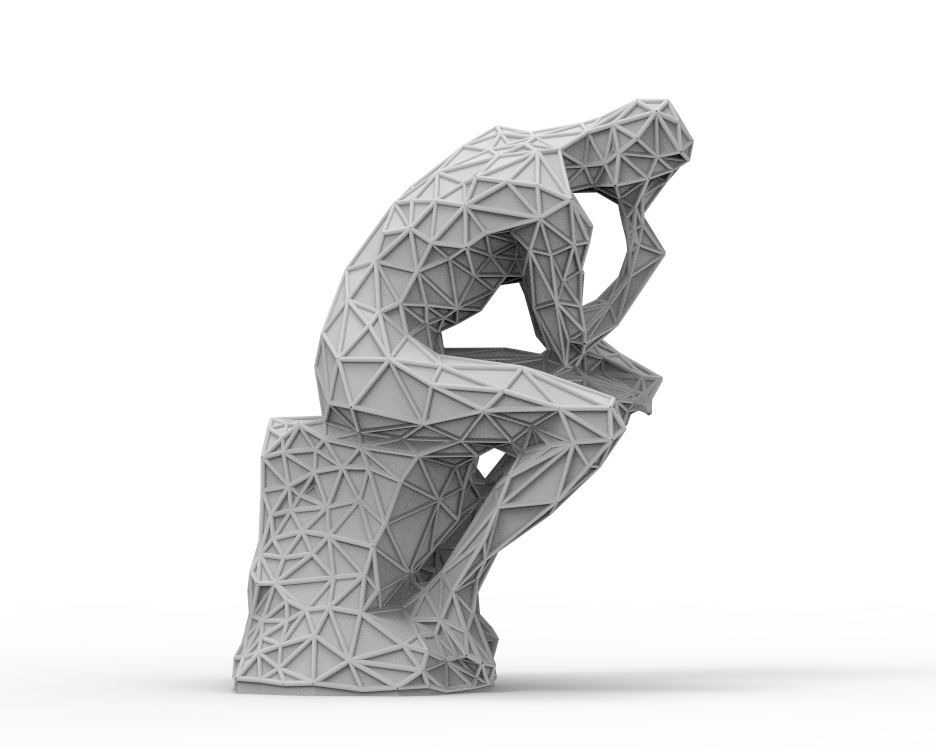 STL file Thinker_Print_11・3D printing design to download・Cults