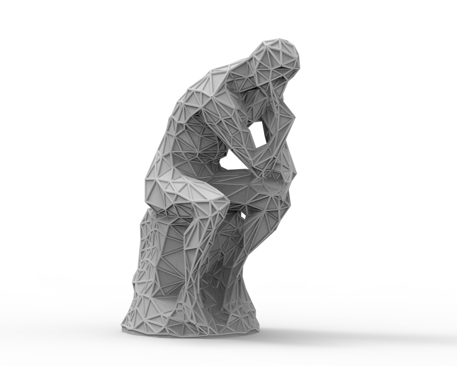 STL file Thinker_Print_11・3D printing design to download・Cults