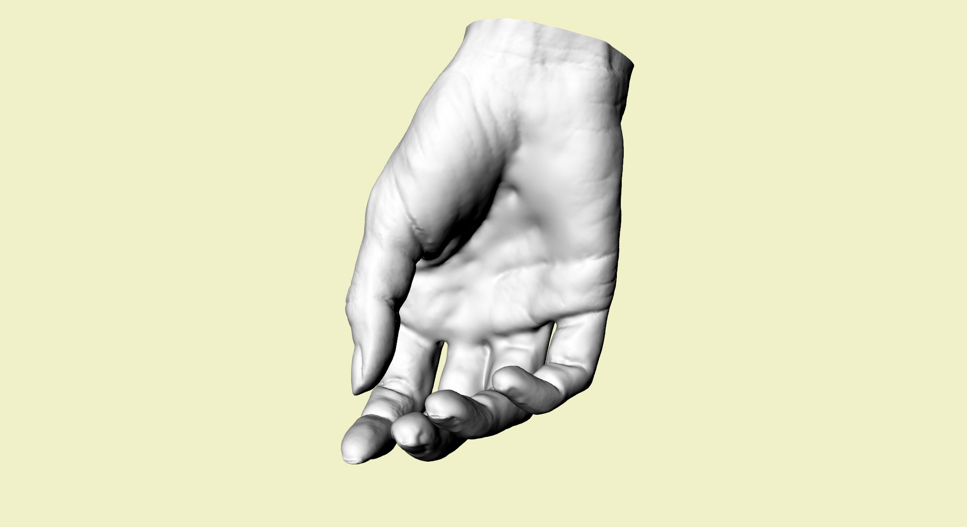 STL file Hand-D・Model to download and 3D print・Cults