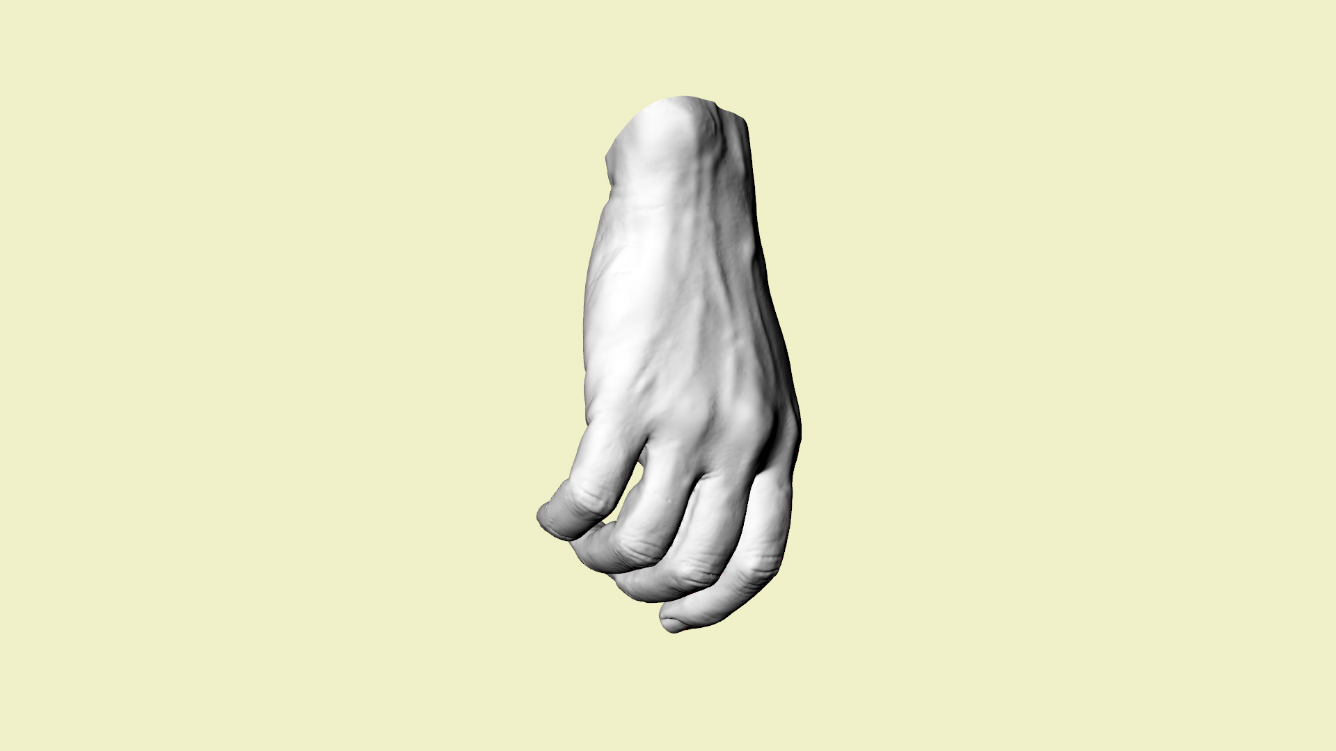 STL file Hand-B・3D printable model to download・Cults
