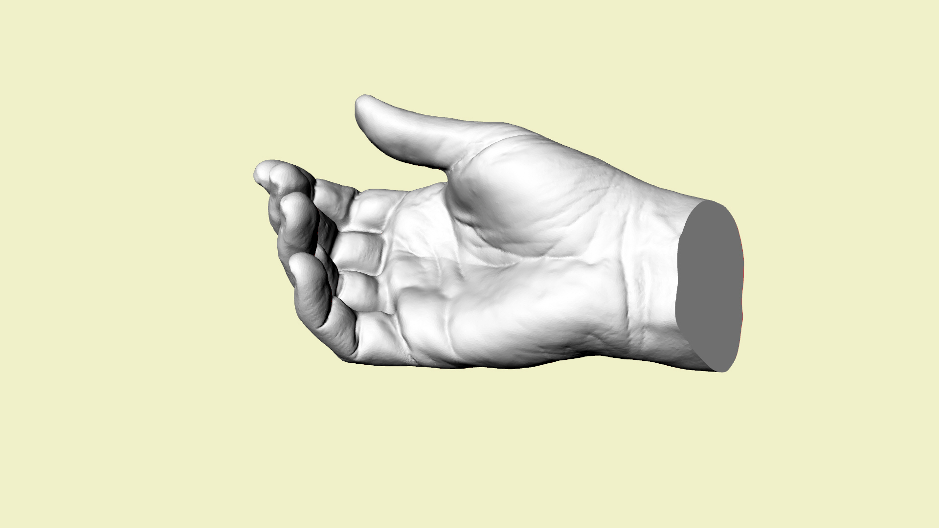 STL file Hand-B・3D printable model to download・Cults