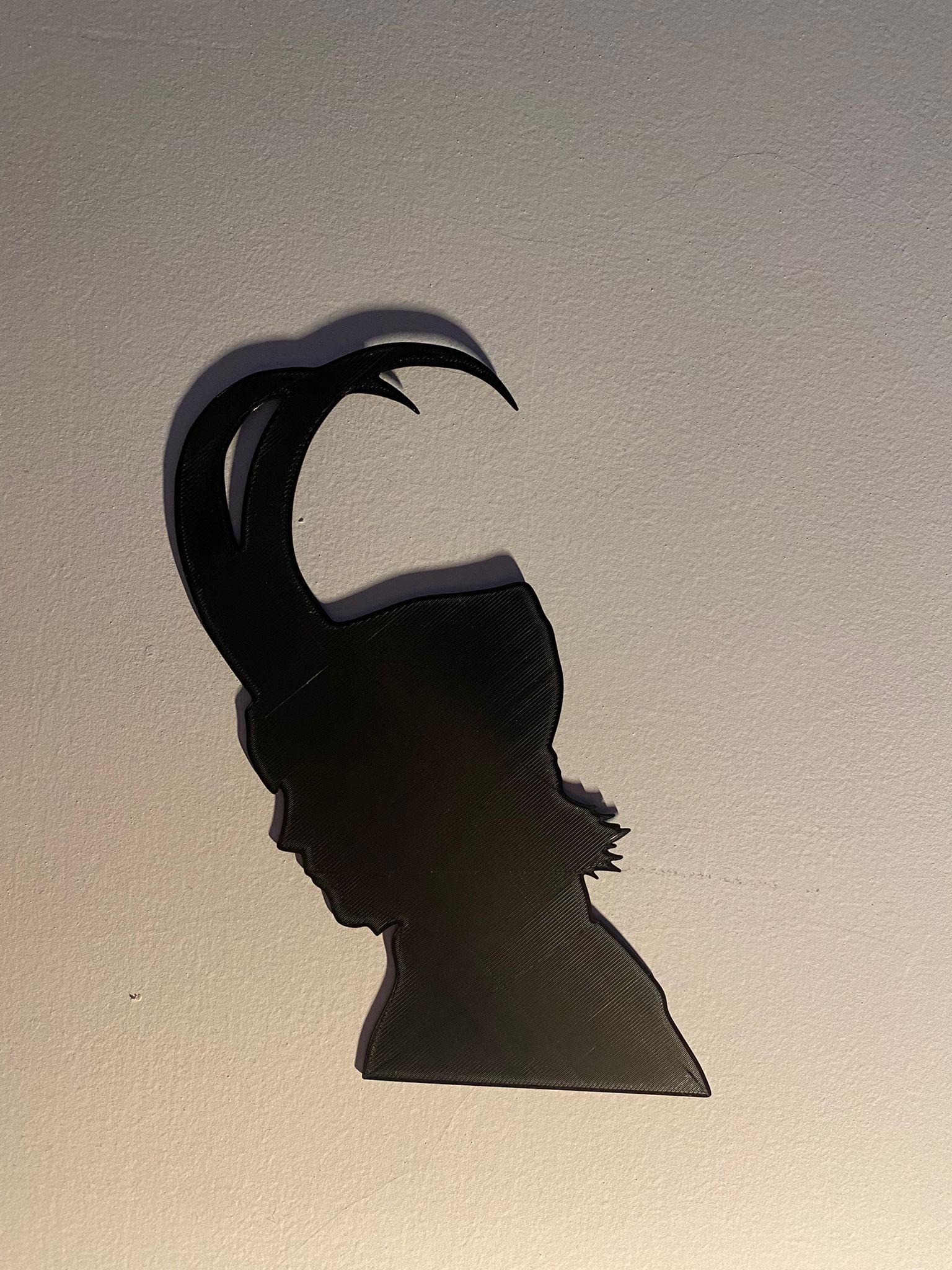 Loki Helmet Silhouette