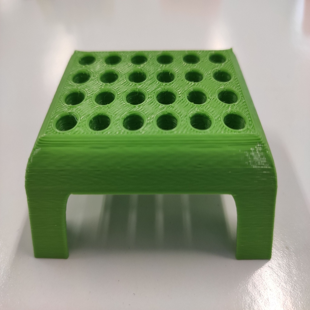 Free STL file Portoir pour microtubes PCR 0.2 mL - PCR microtubes rack ...