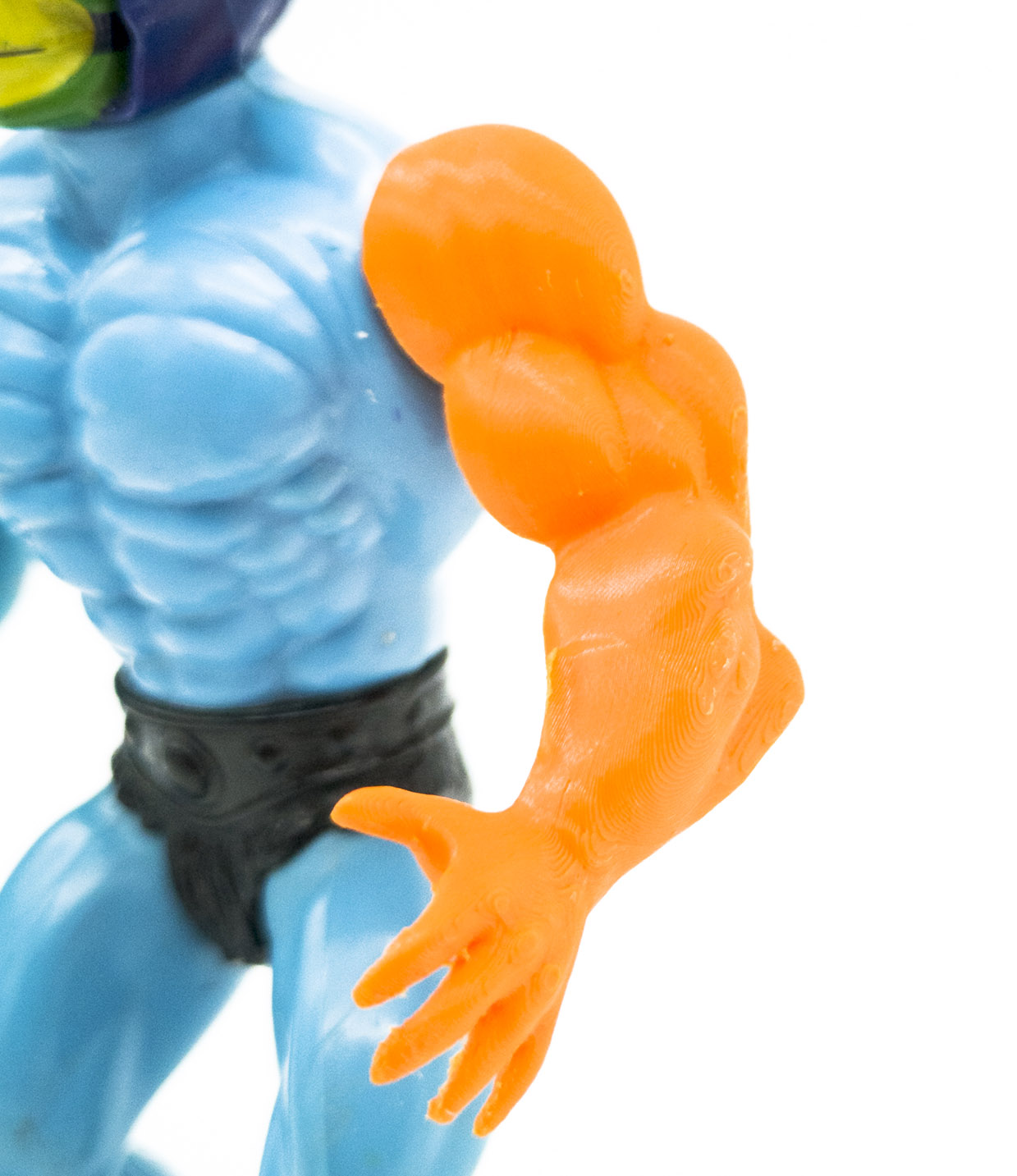 Free STL file SKELETOR MOTU Left arm 1981 ⬅️・3D print design to ...