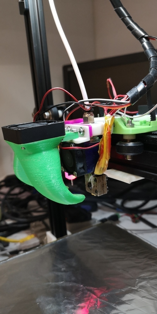 Free 3d File Tevo Tarantula Bltouch Bracket For E3d V6