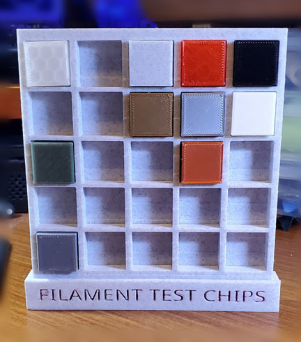 Free STL file Filament Chip Rack - Adventurer 3 Pro・3D printing design ...