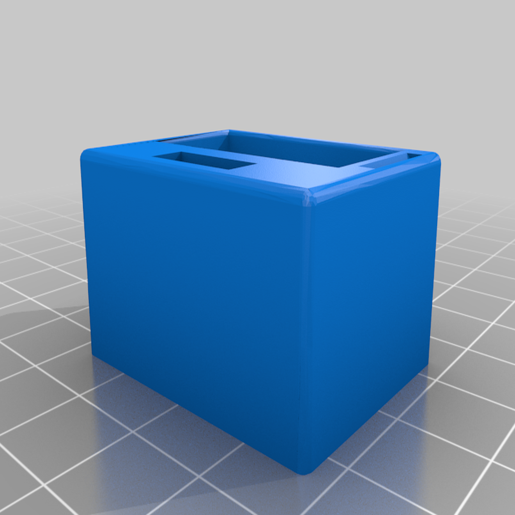 Free STL file GoPro Organiser - Single battery(old)・3D printer model to ...